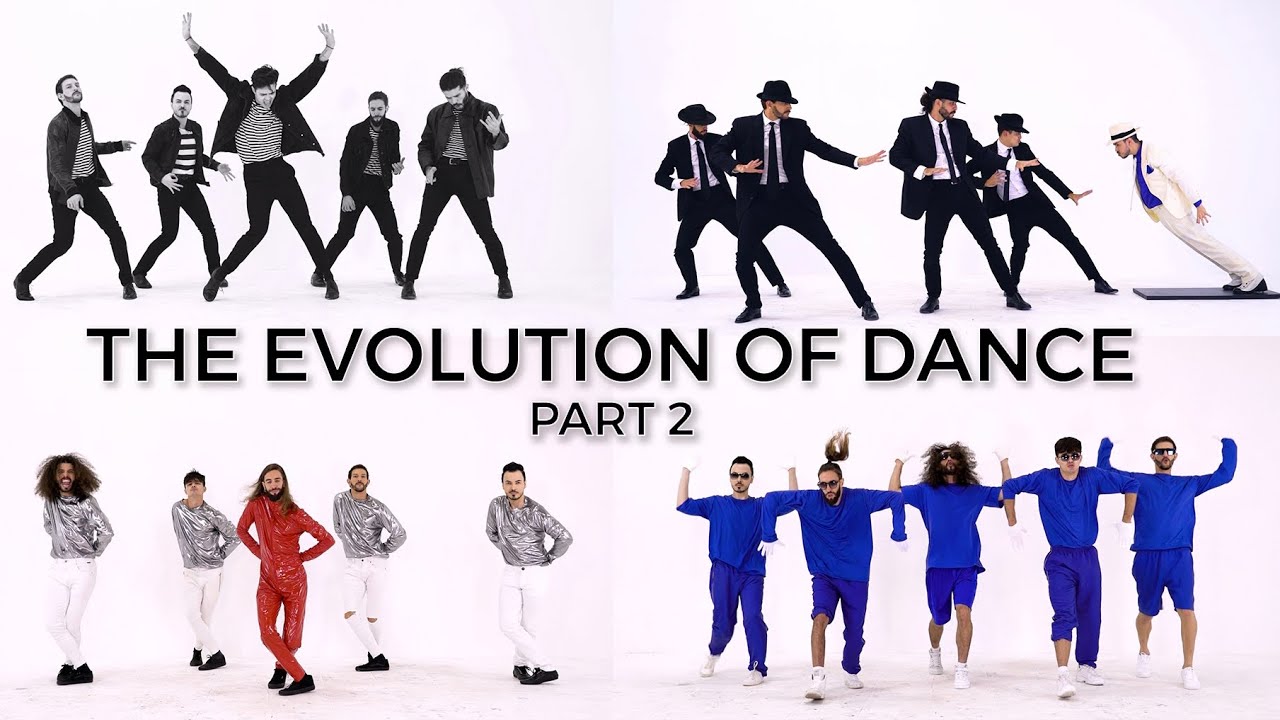 The Evolution of Dance - 1950 to 2022 - Video auf bildschirmarbeiter.com
