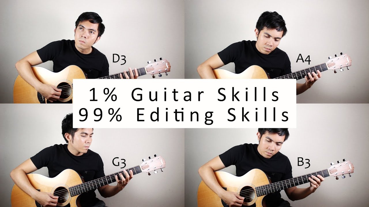 1% Guitar Skills 99% Editing Skills - The Ultimate Canon - Video auf ...