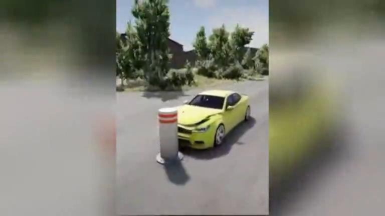 Aufprall mit 20 bis 180 km/h - Video auf bildschirmarbeiter.com