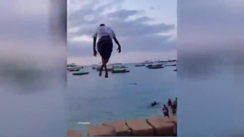 Der Sprung - Video auf bildschirmarbeiter.com