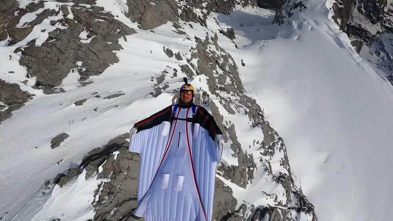 Flying down the Eiger - Video auf bildschirmarbeiter.com