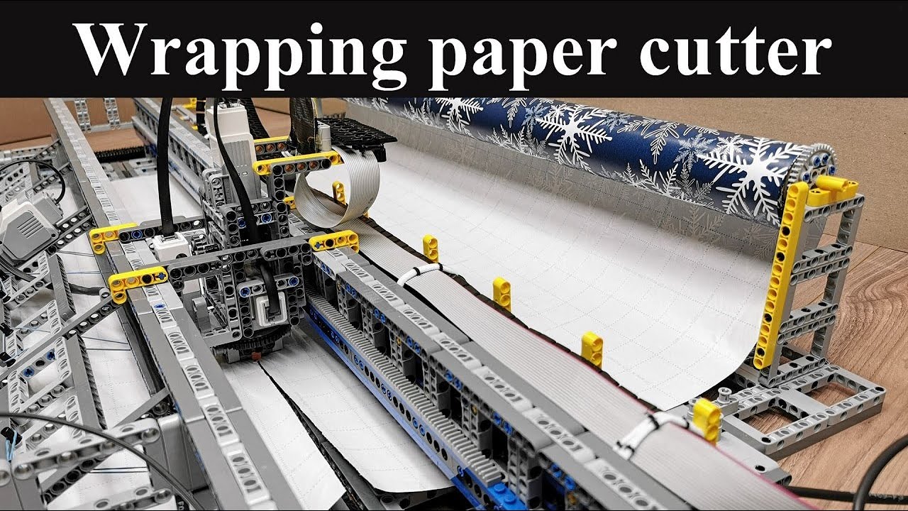 Lego Wrapping Paper Cutter - Video auf bildschirmarbeiter.com