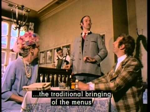 Monty Python: Bavarian Restaurant - Video auf bildschirmarbeiter.com