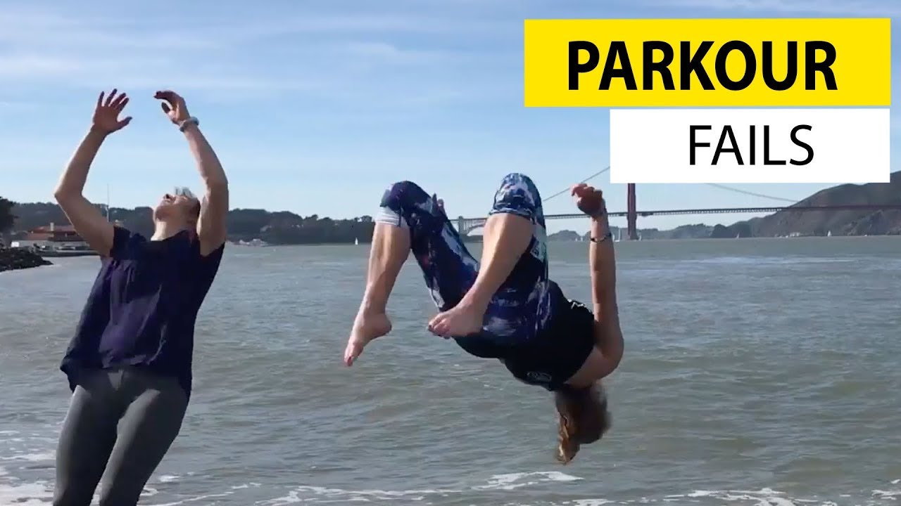 Parkour Fails #3 - Video auf bildschirmarbeiter.com