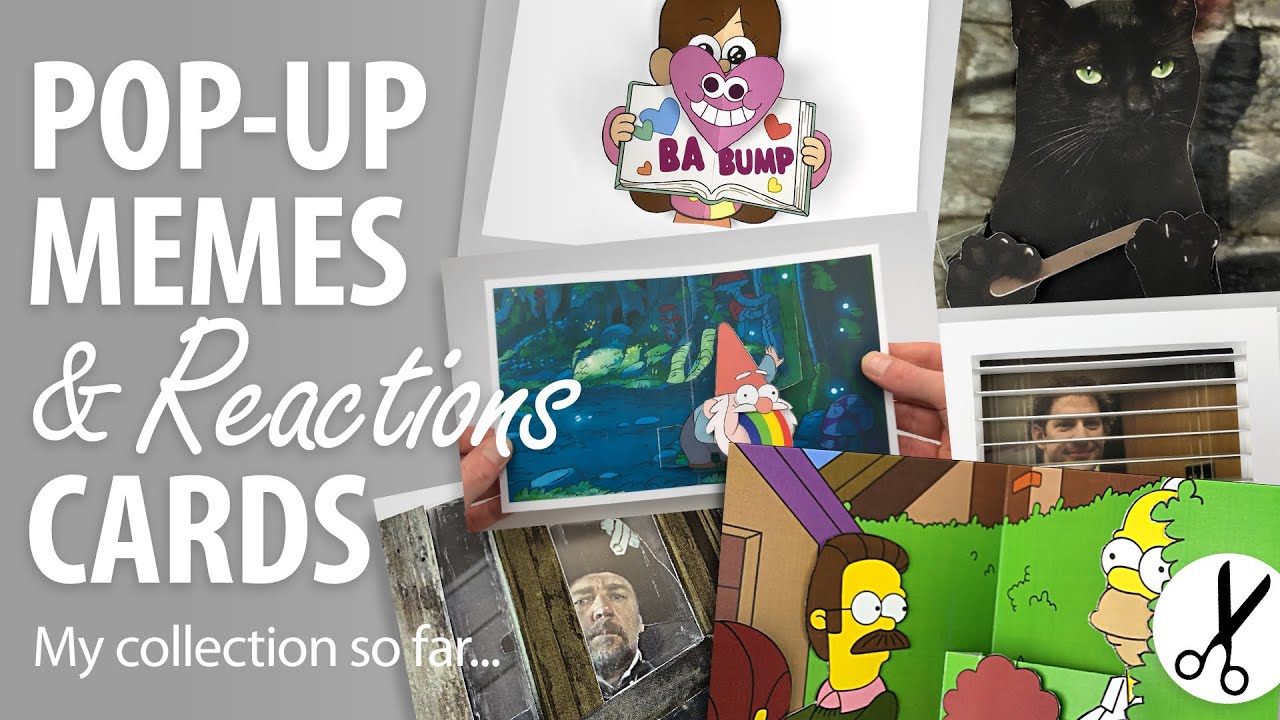 Pop-Up Meme Cards - Video auf bildschirmarbeiter.com