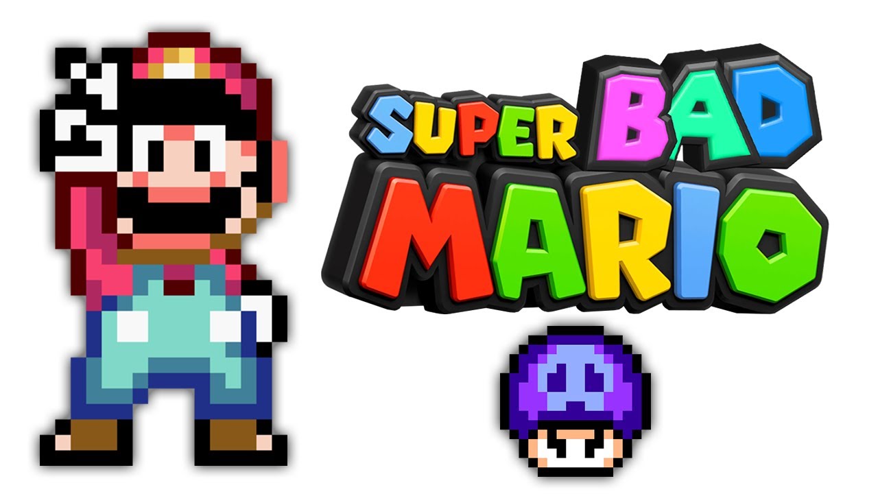 Super Bad Mario - Video auf bildschirmarbeiter.com